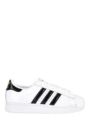Adidas Originals By Alexander Wang Superstar Ii Sneakers - White  Core Black  & Gold Metallic