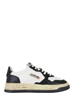 AUTRY X Maison Mihara Yasuhiro General Scale Medalist Sneakers - White & Black