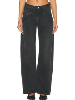 MAISON MARGIELA Wide-leg Jeans - Black