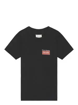 MAISON MARGIELA T-shirt In Black - Charcoal