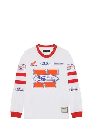 NAHMIAS Racing Mesh Jersey - White