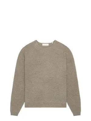 Fear Of God Waffle Long Sleeve Crewneck Sweater - Homestead Heather