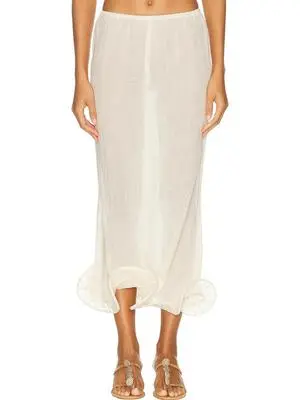 TG BOTANICAL Kati Skirt - Off White