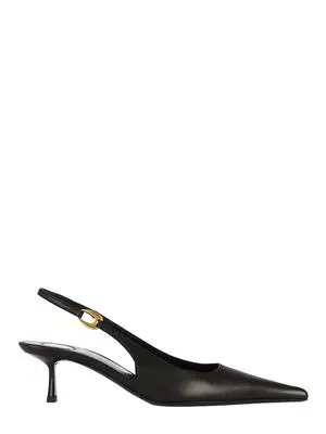 Saint Laurent Casanova Kitten Heel - Nero