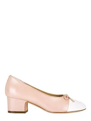 Sandy Liang Bow Pump - Pearl Pink
