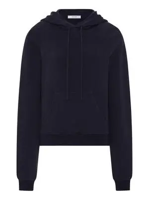 THE ROW Timia Cotton And Cashmere Sweatshirt - Dark Navy
