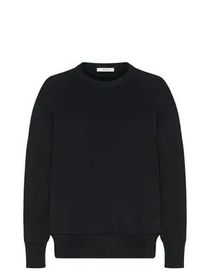 THE ROW Laine Jersey Sweatshirt - Black