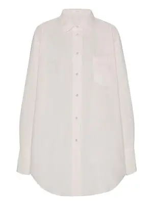 THE ROW Ment Shirt In Cotton - White