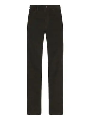 THE ROW Corduroy Fred Pant - Brown
