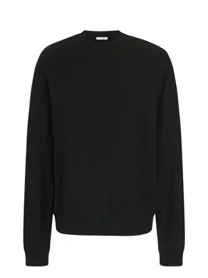 THE ROW Sinta Cotton And Cashmere Sweatshirt - Black