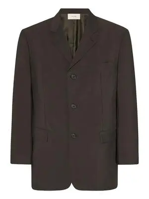 THE ROW Sabriel Jacket - Dark Brown