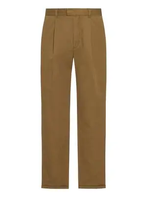 THE ROW Belamy Cotton And Cashmere Pant - Dark Sand