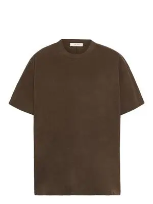 THE ROW Lavinia Cotton T-shirt - Sepia