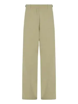 THE ROW Elowyn Pant In Virgin Wool - Fossil