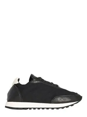 THE ROW Owen Runner Sneakers - Black/white/black