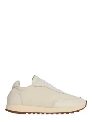 THE ROW Owen Runner Sneakers - Milk/white/brown