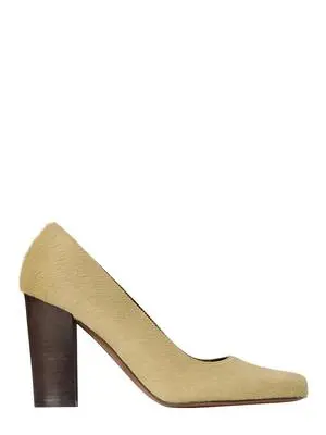 THE ROW Penelope High Heel Pump - Iron Grey