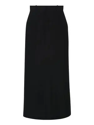 THE ROW Seraphyne Virgin Wool Skirt - Black
