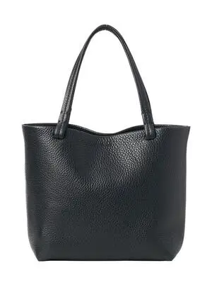THE ROW Small Park Tote Bag - Black