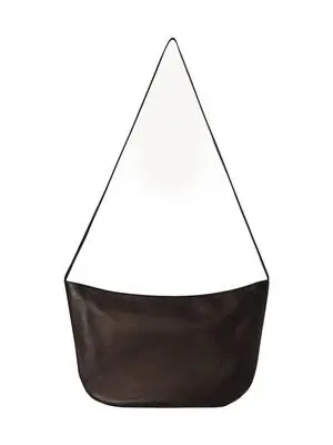 THE ROW Ew Izzy Shoulder Bag - Dark Brown