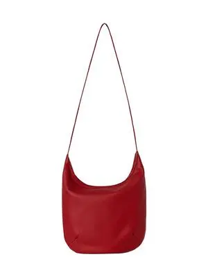 THE ROW N/S Izzy Leather Bag Rubino