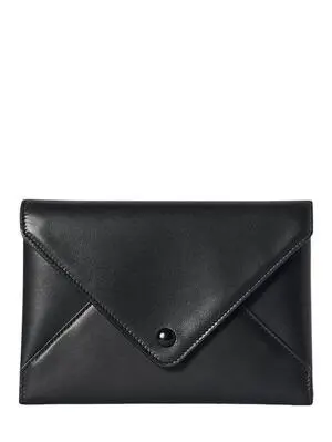 THE ROW Envelope Clutch - Black