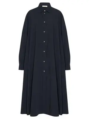 THE ROW Zeph Cotton Shirtdress
