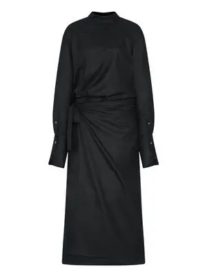 THE ROW Thalassa Dress - Black