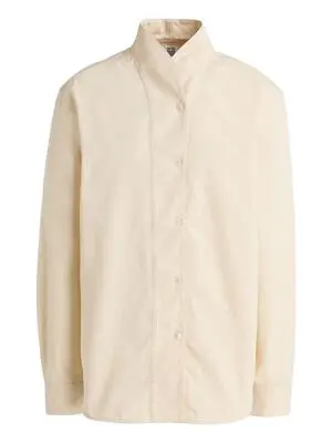 TOTEME Cotton-twill Shirt - Cream