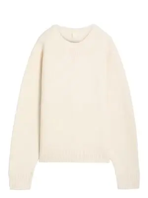 TOTÊME Cashmere-blend Sweater - Ecru
