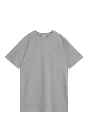 TOTEME Cotton-jersey T-shirt - Gray