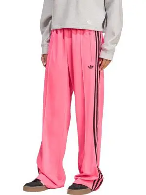 Adidas Adicolor Classic Firebird Loose Track Pants - Lucid Pink / Black