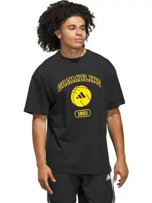 Adidas Grambling State Tigers Chapter Basketball Tee - Black / Ncaa-gra-7gs