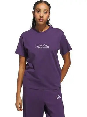 Adidas Graphic Tee - Aurora Plum