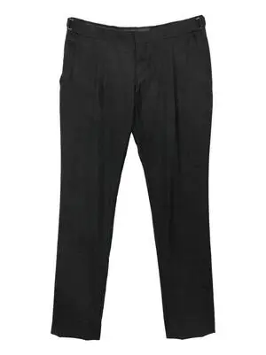 TOM FORD Press-crease Trousers - Black