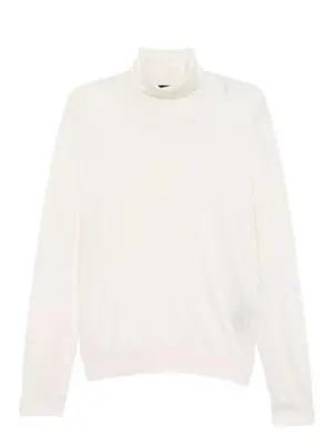 TOM FORD Knitted Roll-neck Top - Neutrals