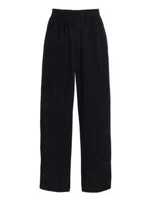 Brandon Maxwell Teagan Straight Leg Pants - Black