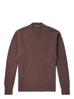 Dolce & Gabbana Wool-blend Sweater - Brown