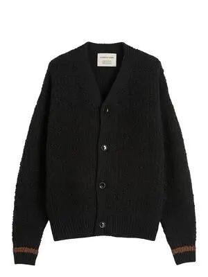 A KIND OF GUISE Khuder Knit Cardigan - Black Boucle