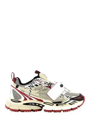 Off-White Be Right Back Sneakers - Sand/red