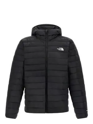 The North Face Quilted Hooded Jacket - Black