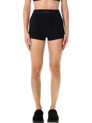 Fear Of God Rib-Knit Boxer Shorts Black