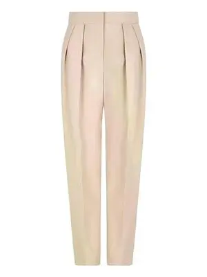 Giorgio Armani Pleated Trousers - Neutrals