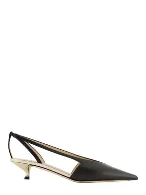Giorgio Armani 35mm Leather Pumps - Black