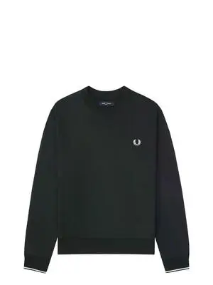 Fred Perry Crew Neck Sweatshirt - Green