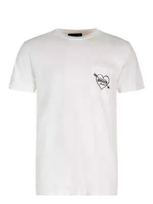 LOCAL AUTHORITY LA Short-sleeve Crew-neck T-shirt - White