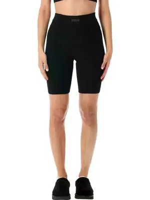 Fear Of God Ribbed Biker Shorts - Black