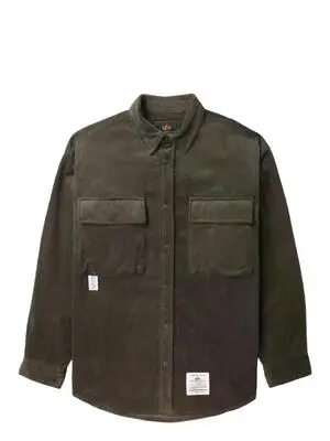Alpha Industries Corduroy Pocket Shirt - Green