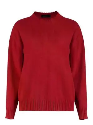 Fabiana Filippi Embellished Wool Cashmere Sweater - Red