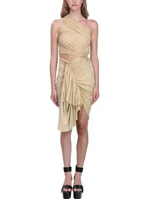 Rick Owens Draped Dress - Neutrals